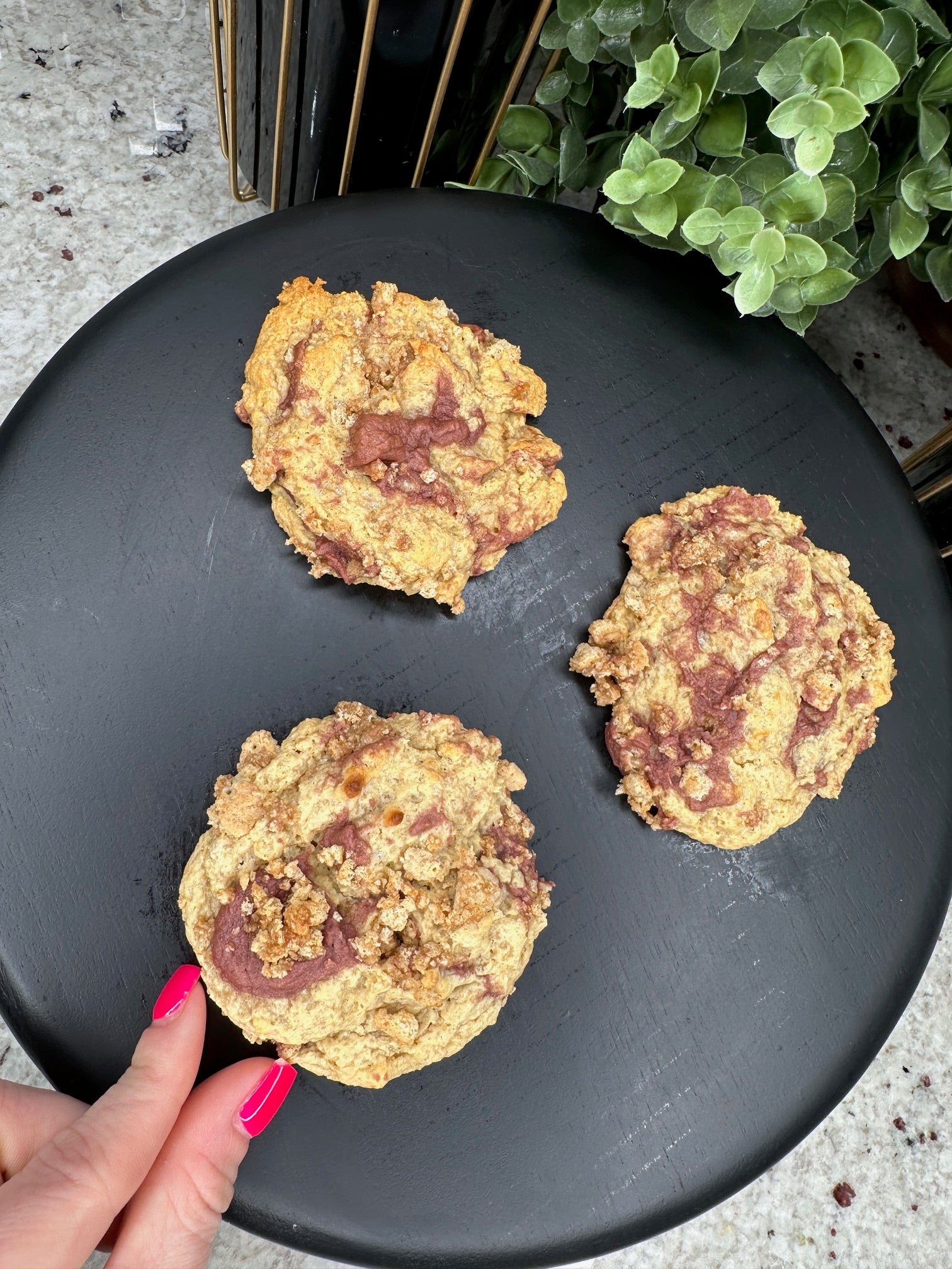 MINI White Chocolate Raspberry Cheesecake Cookie | Arm Bar